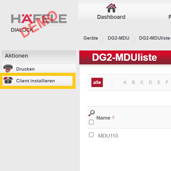 DG2 - Universal Client (MDU)